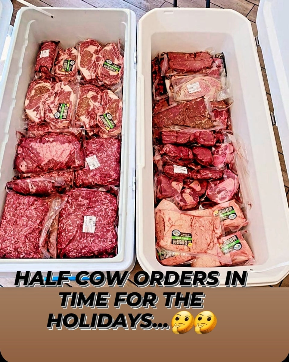 WHOLE AND HALF COW PURCHASES – Brunk's Butchery